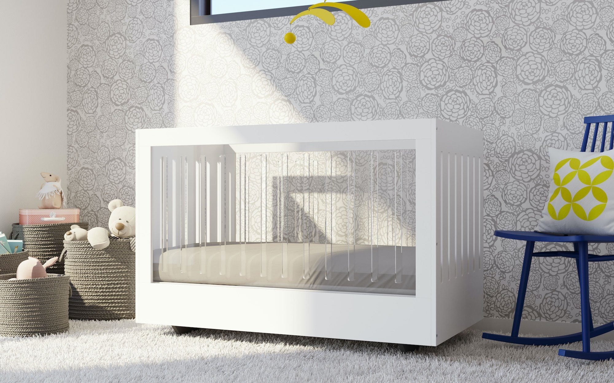 The Acrylic Crib is Clearly Trending: 6 Styles at 6 Price Points ...