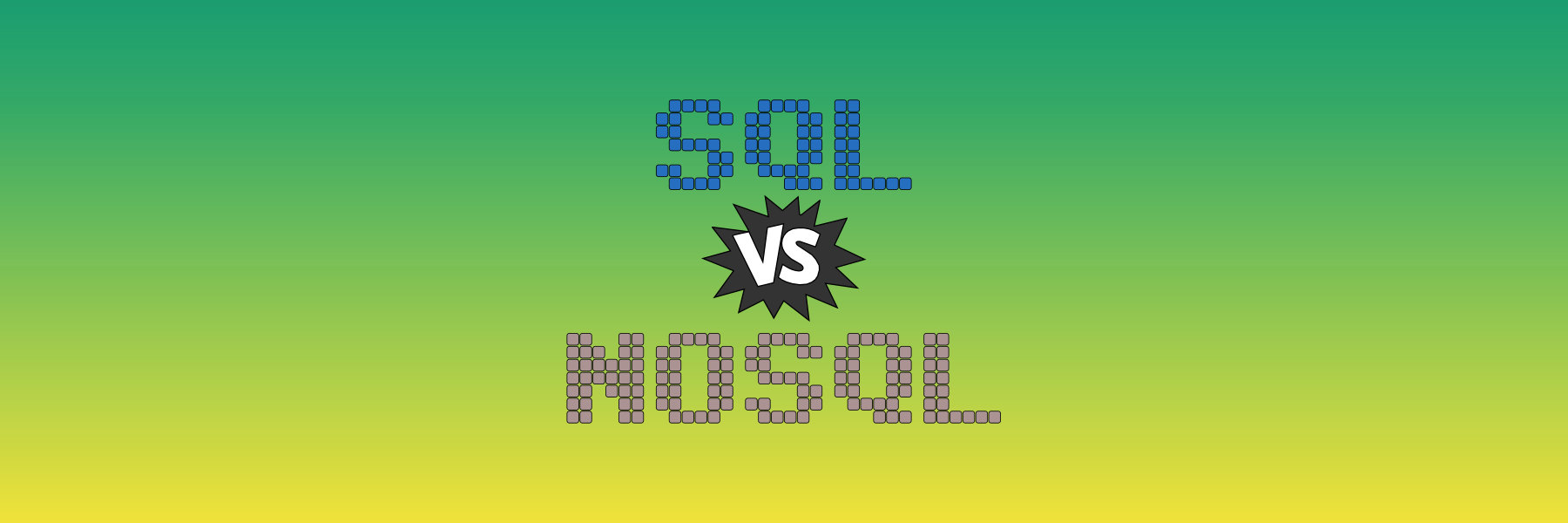 SQL vs NoSQL databases from developer perspective