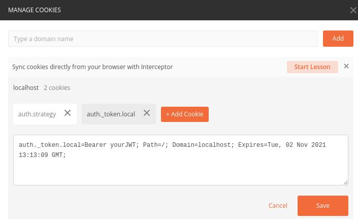 How To Use Postman With Nuxt Auth Module Based On JWT