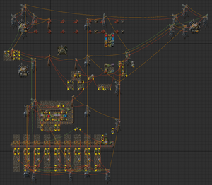 Network Bridge for use with Ghost Scanner and Recursive Blueprints - Factorio blueprints