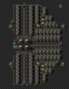 480 MW (4 Reactor) Nuclear Fission Power Plant - Factorio blueprints