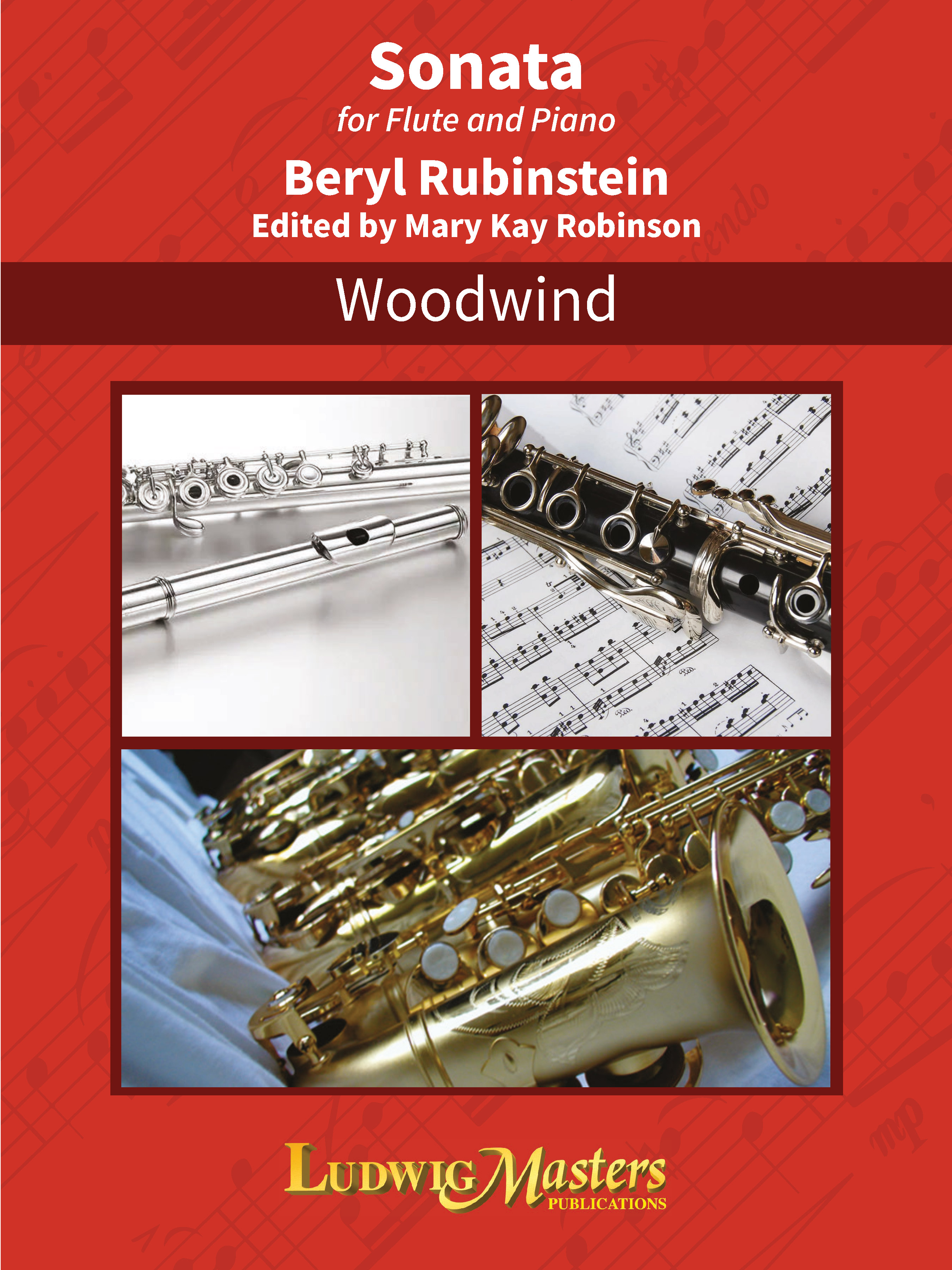 Sonata For Flute And Piano - Flute - Bookmark Music