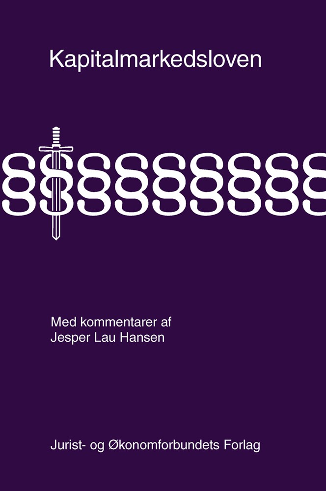 Kapitalmarkedsloven af Jesper Lau Hansen – anmeldelser og bogpriser ...