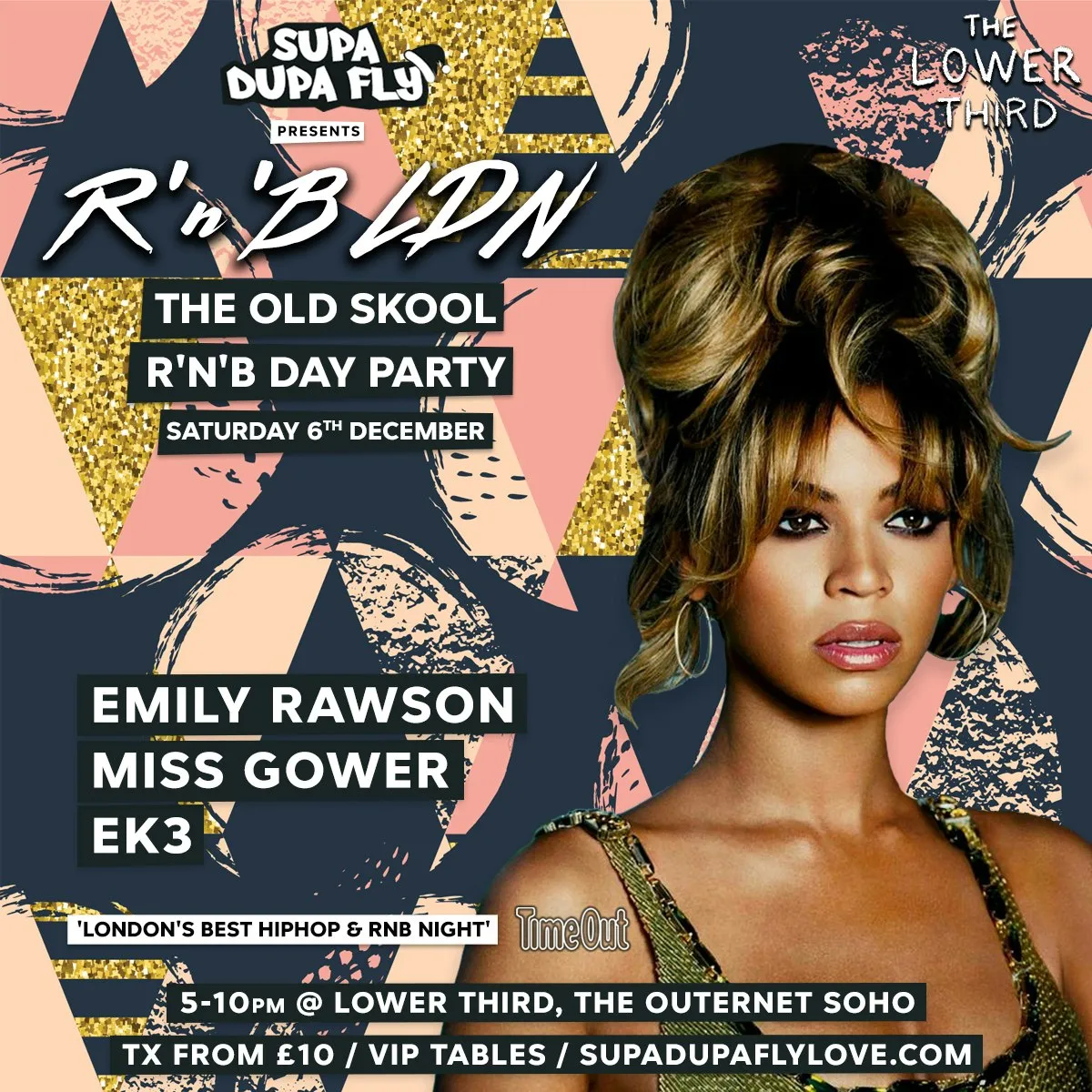 R'n'B LDN: The Old Skool R'n'B Day Party at The Lower Third, London ...
