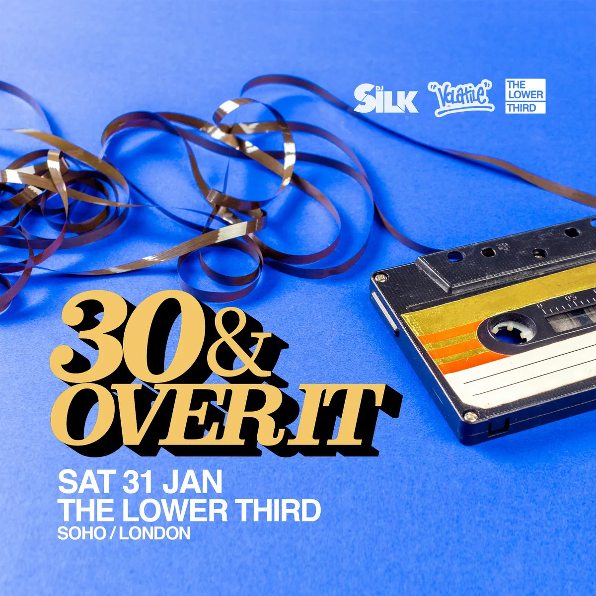 30 and Over It at The Lower Third, London - Event Details — LINES