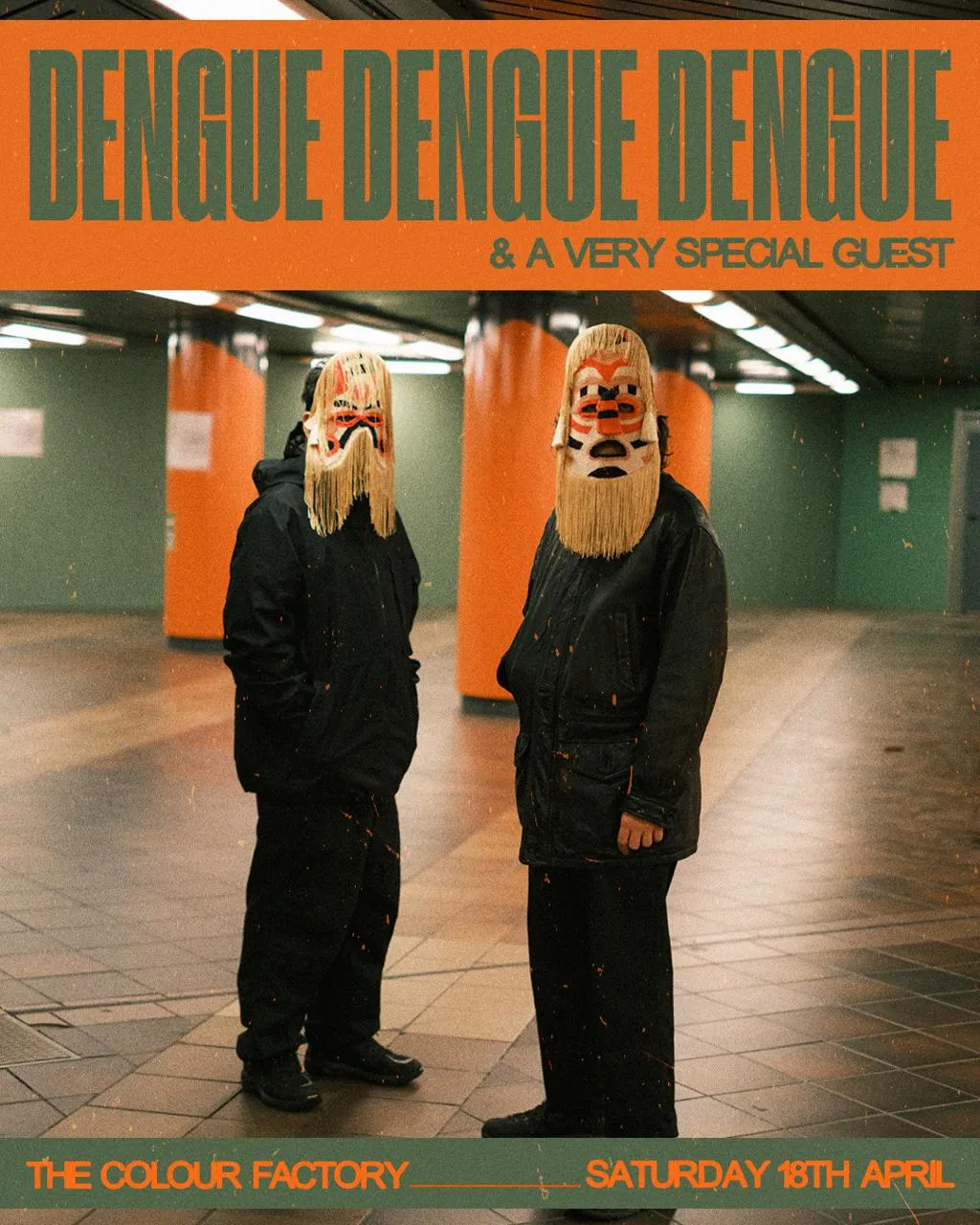 Dengue Dengue Dengue @ Colour Factory, Hackney Wick at Colour Factory ...