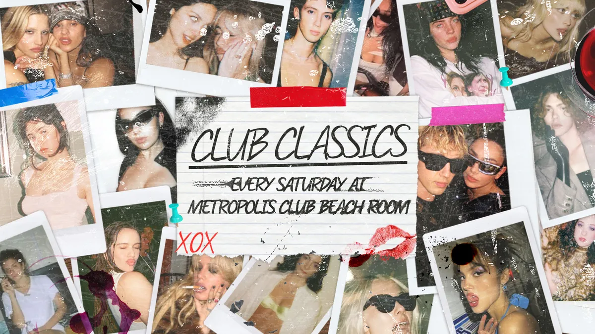 Club Classics: Dirty Pop, Every Saturday Night at Metropolis Club ...