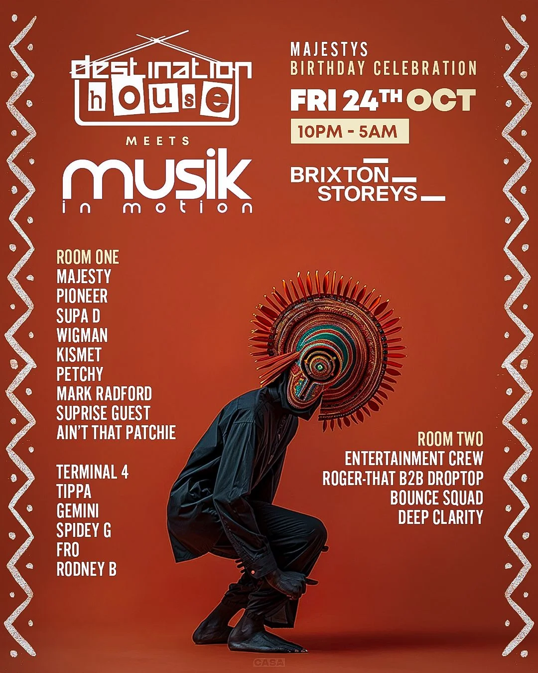 Destination House meets Musik in Motion at Brixton Storeys, London - Event…