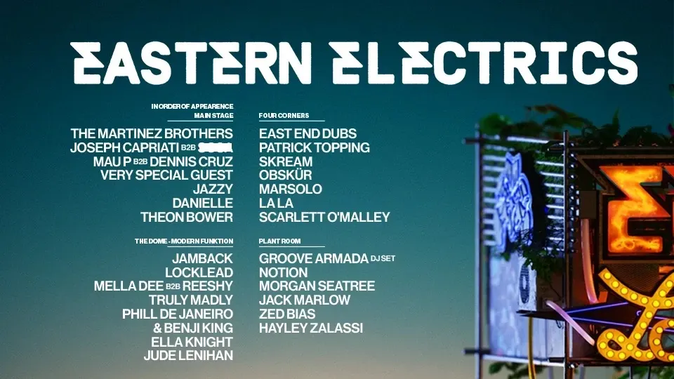 Eastern Electrics 2026 - London | Dates, Tickets & Info