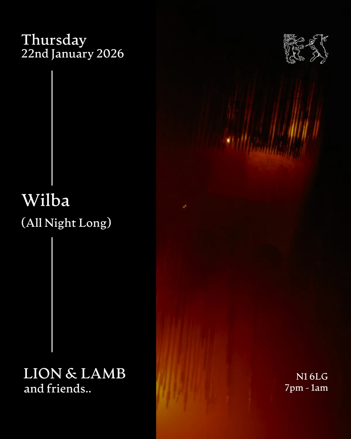 Lion & Lamb and Friends with Wilba (All Night Long) at The Lion & Lamb ...