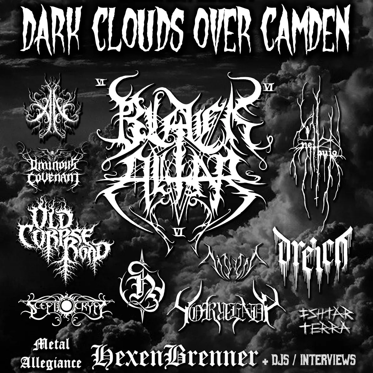 Dark Clouds Over Camden IV at The Black Heart, London - Event Details ...