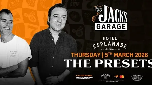 Jack's Garage: The Presets at Espy Gershwin, Melbourne - Event Details ...