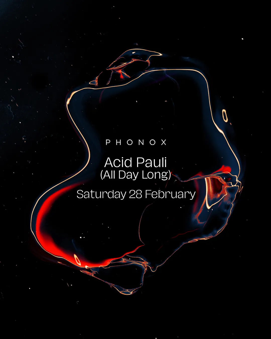 Acid Pauli (All Day Long) at Phonox, London - Event Details — LINES