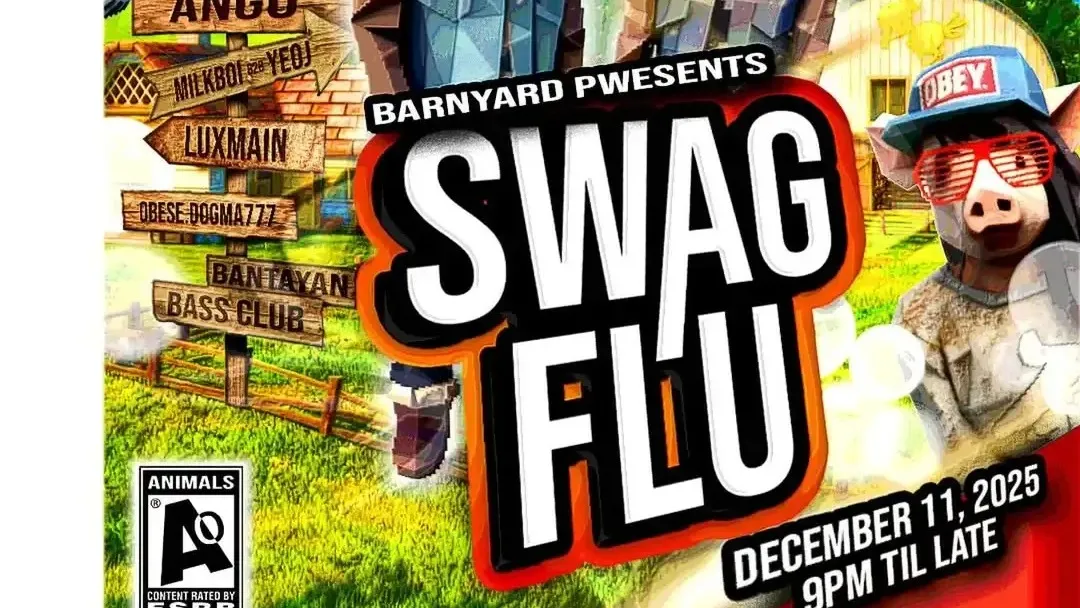 Barnyard 2: SWAG FLU at SECTION.HQ, London - Event Details — LINES