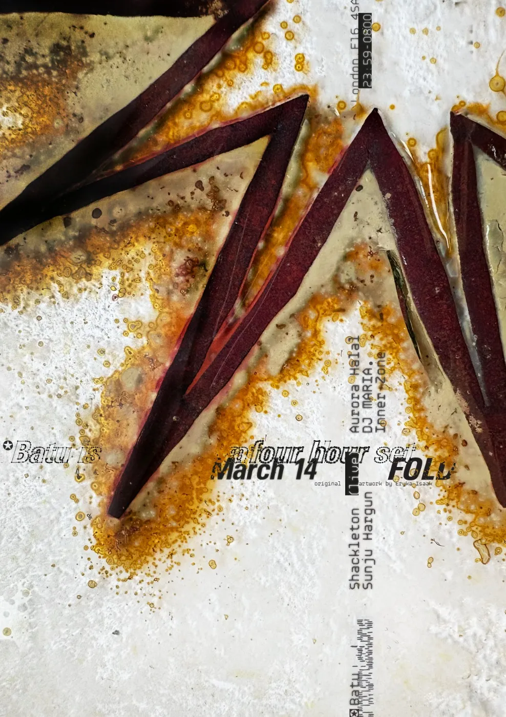 Transmissions: Batu at FOLD, London - Event Details — LINES