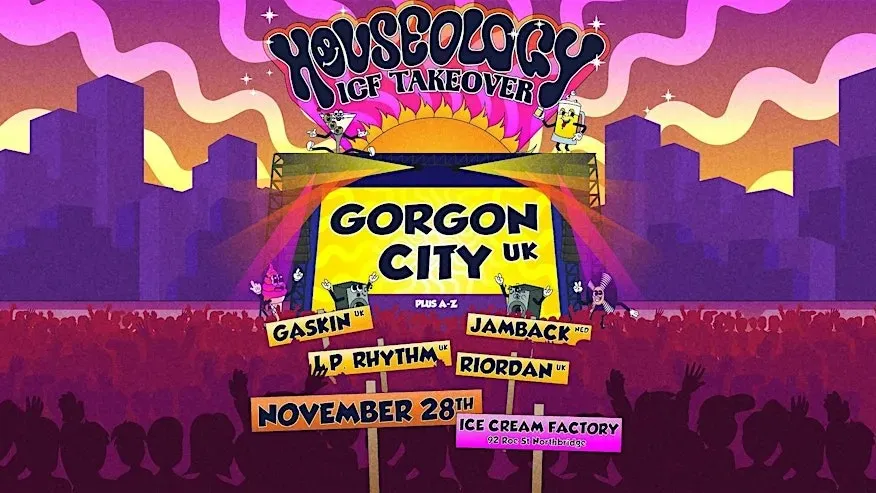 Houseology ICF Takeover at Ice Cream Factory, Perth - Event Details — LINES