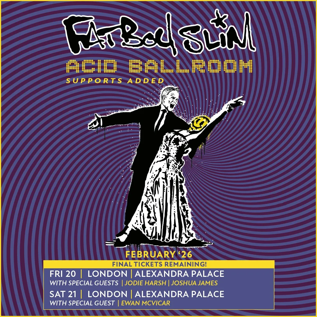 Fatboy Slim at Alexandra Palace, London - Event Details — LINES
