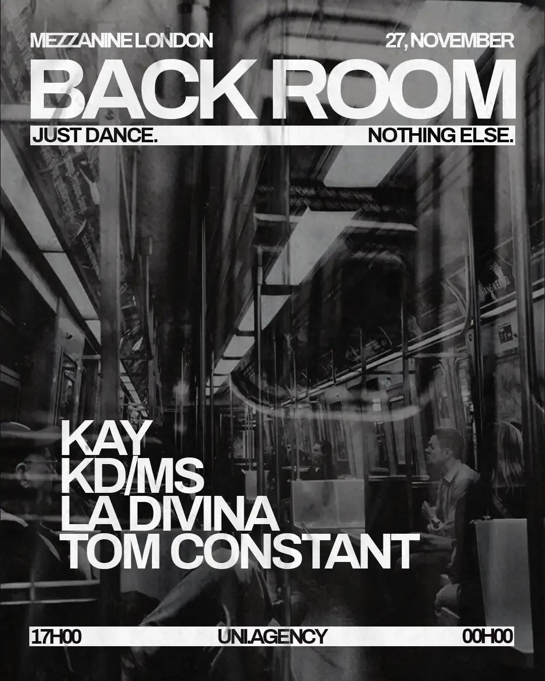 BACK ROOM at Mezzanine, London - Event Details — LINES