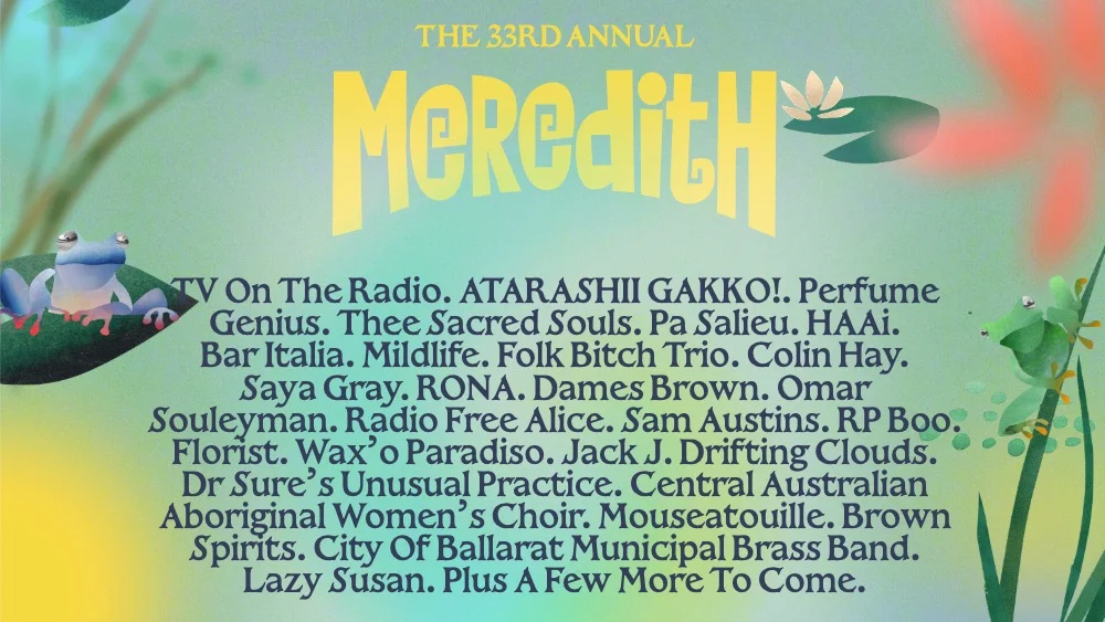 Meredith Music Festival #33 - 2025 at Meredith Amphitheatre, Melbourne ...