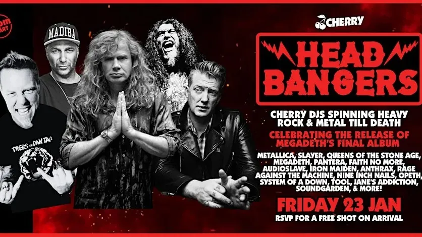 Head Bangers Heavy Rock & Metal at Cherry Bar, Melbourne - Event ...