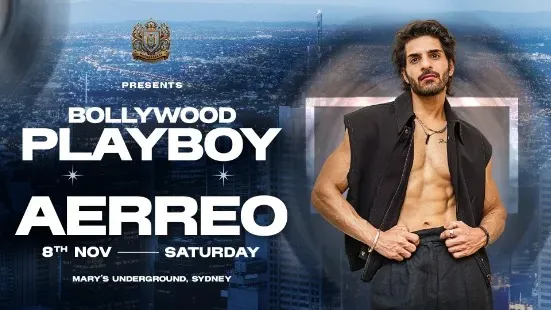 Bollywood Playboy - Ft. Aerreo at Mary's Underground, Sydney - Event ...