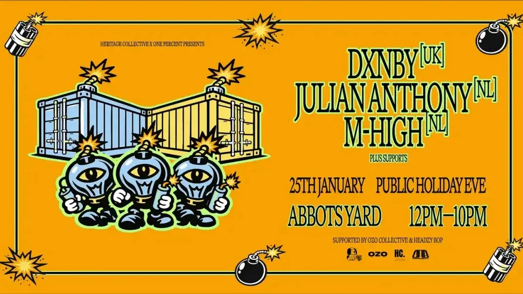 M-High, DXNBY and Julian Anthony at Abbots Yard, Melbourne - Event ...