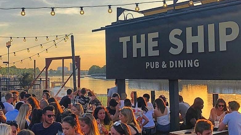 Popular Riverside Drinks Spot at The Ship, Wandsworth, London - Event ...