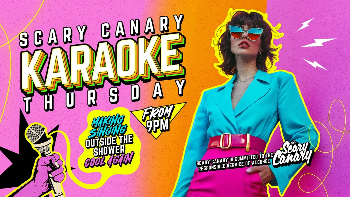 Karaoke at Scary Canary, Sydney - Event Details — LINES