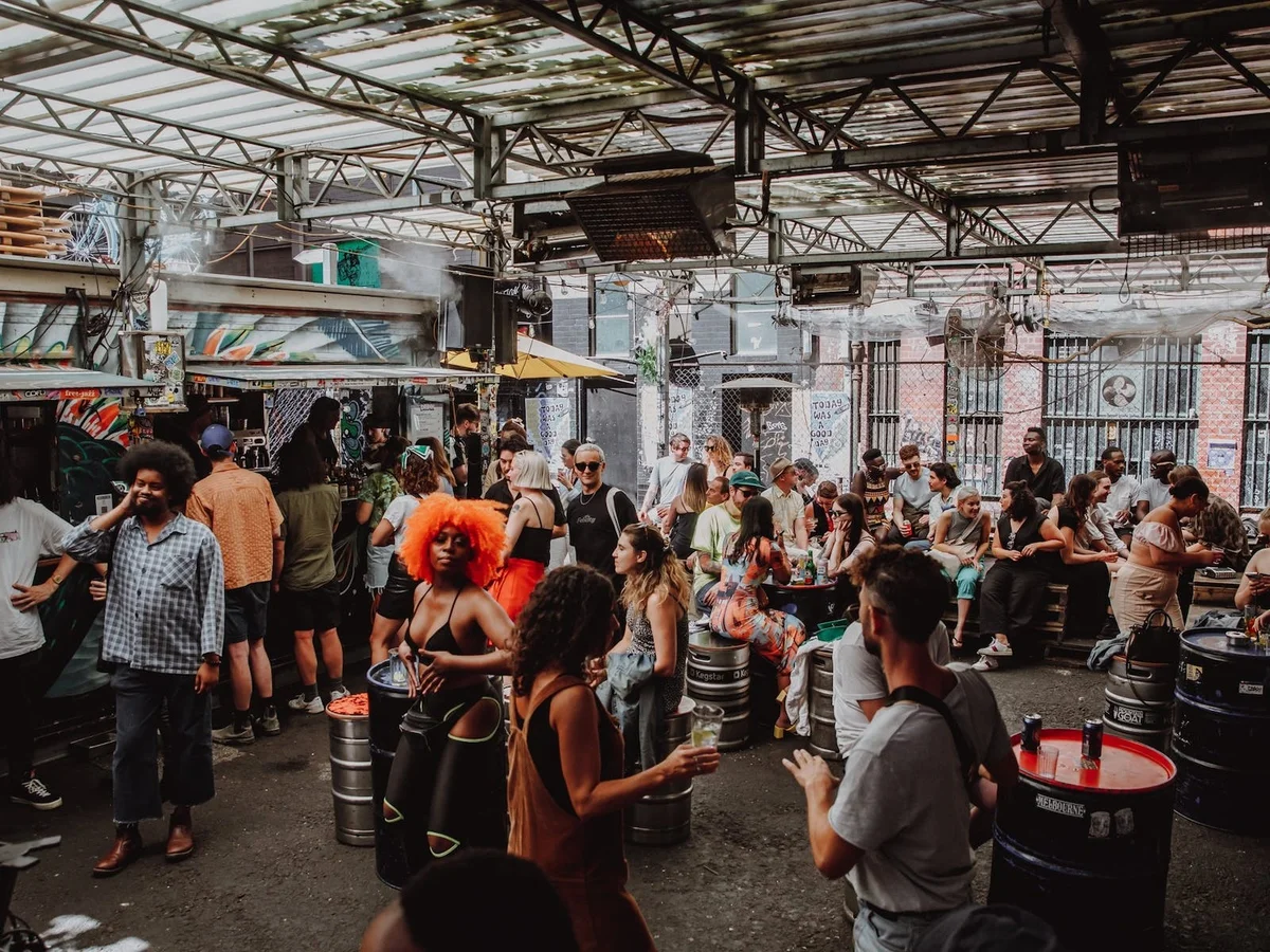 Orpans Xmas: Antagonize, Marjie, Token, Mikee at Section 8, Melbourne ...