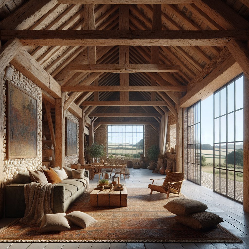 Wooden Beams Mockup | Fanart