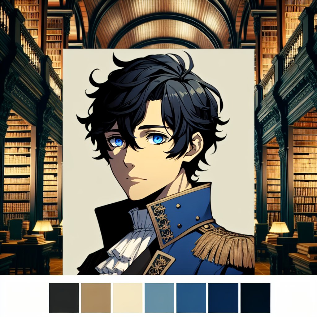 Anime Boy Young: Compose an anime | Fanart