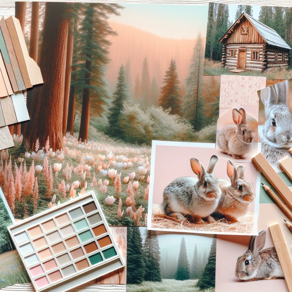 Color Palettes Vision Board | Fanart