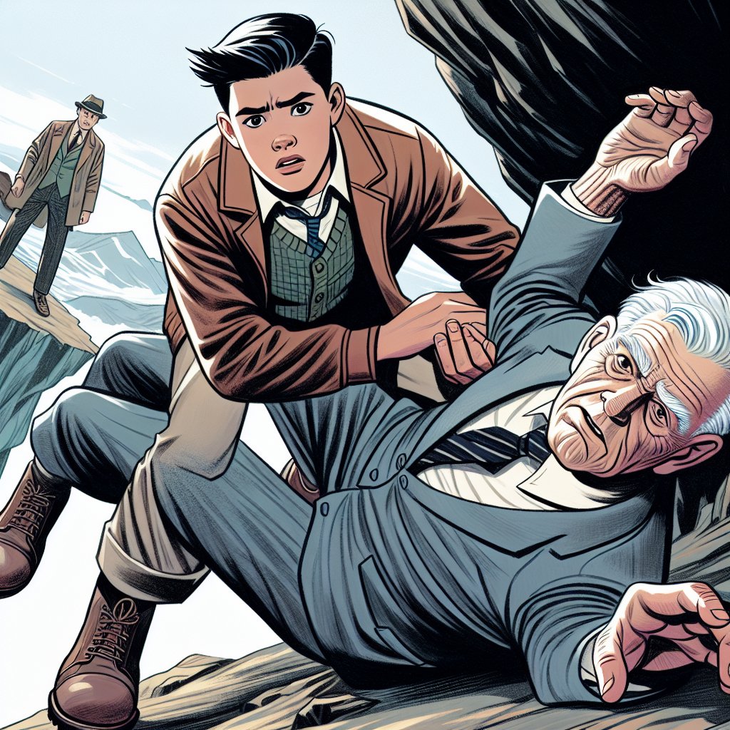 “Hold on grandpa!” Rodney screams, using | Fanart