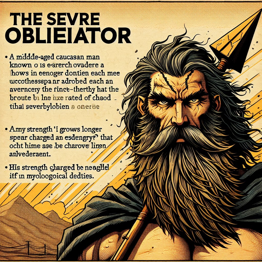 Rygär The Destroyer, a middle aged | Fanart