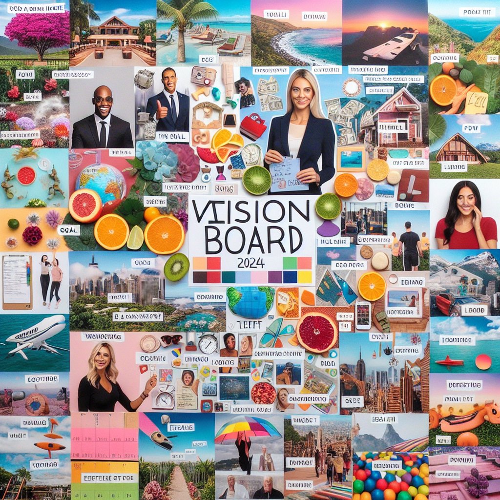 2024 Vision Board | Fanart