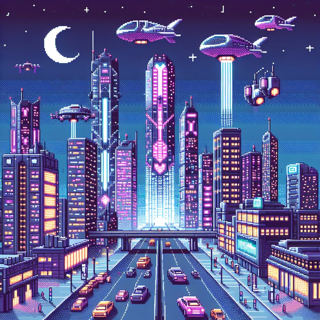 Ai Technology Pixel Art | Fanart