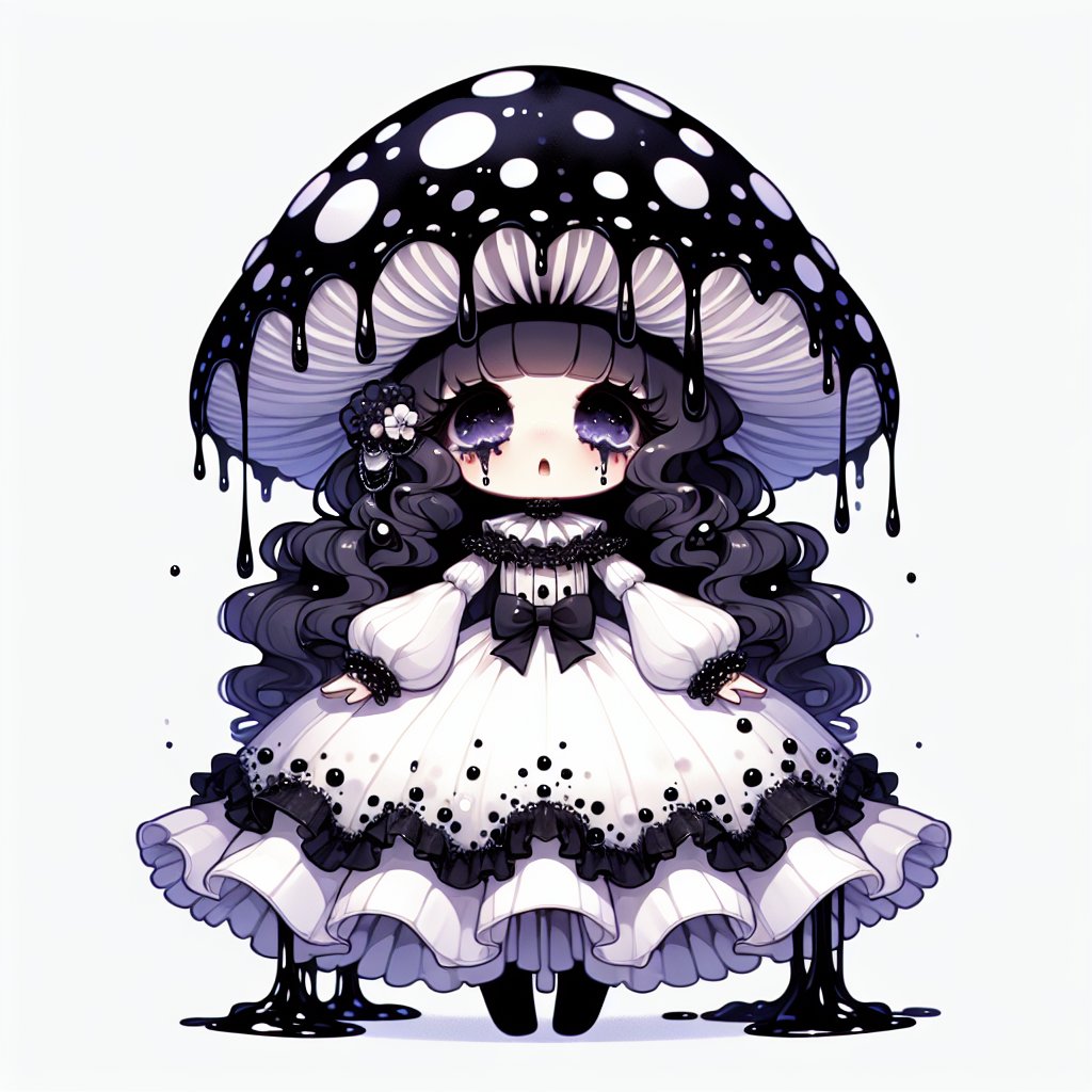 Anime girl drawn in anime style | Fanart