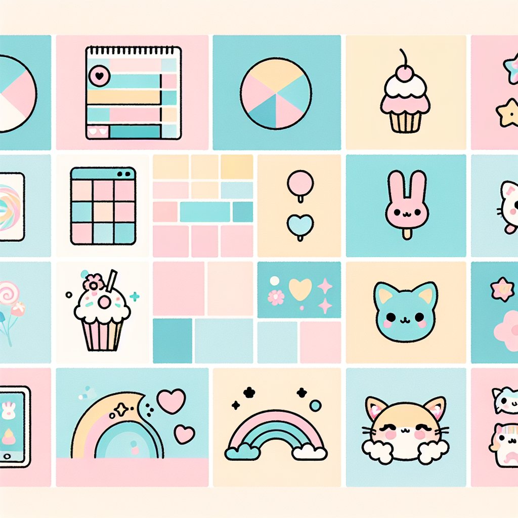 Color Palettes Vision Board | Fanart