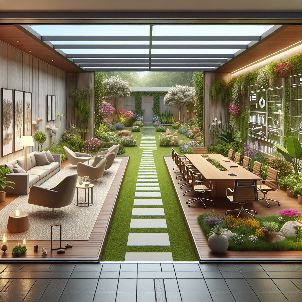 Hall that converts to a conference | Fanart