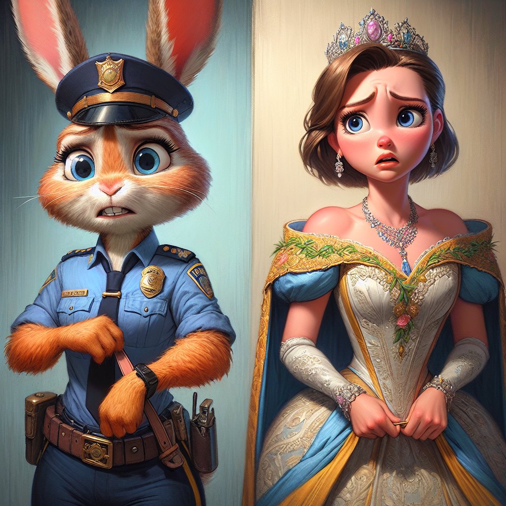 Disney Judy Hopps is standing in | Fanart