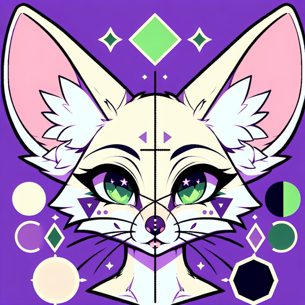 Anime Girl Star Patterns | Fanart