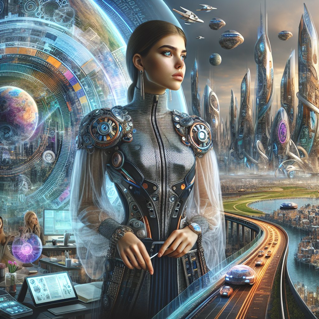 Hot Girl from year 2500 | Fanart