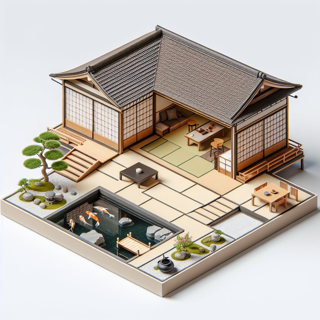 Japan traditional house | Fanart