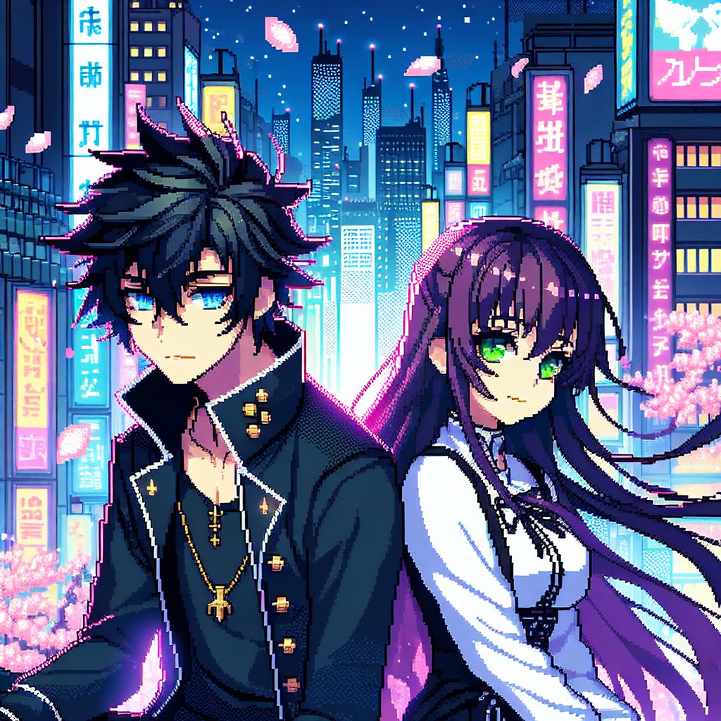 Starlit Sky Pixel Art | Fanart