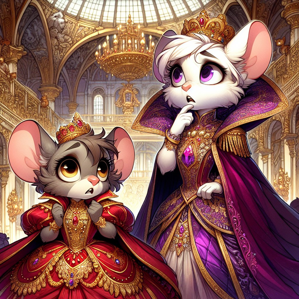 Minnie Mouse is wearing a grand | Fanart