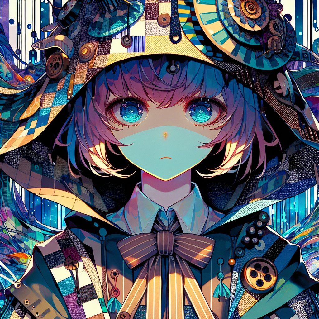 Vibrant Color Palettes Character | Fanart