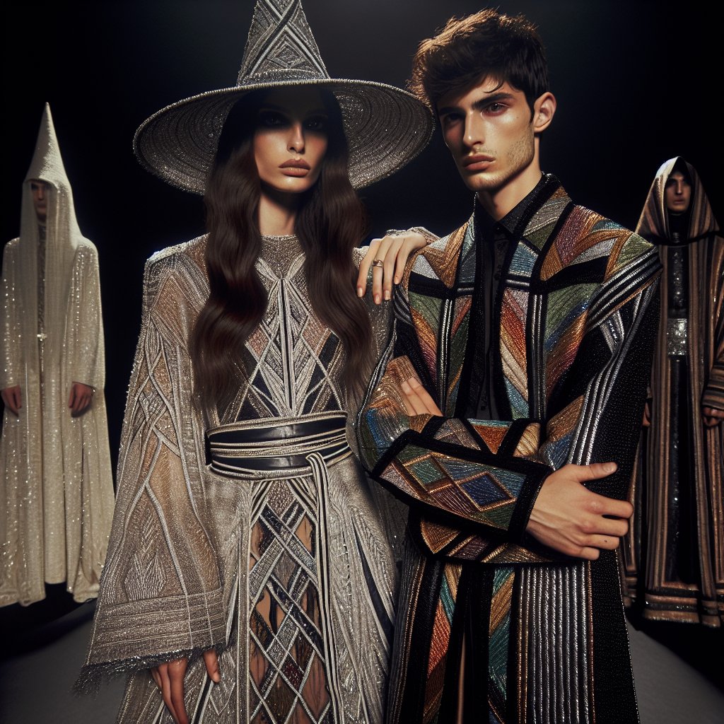 High fashion wizard and witch robes | Fanart