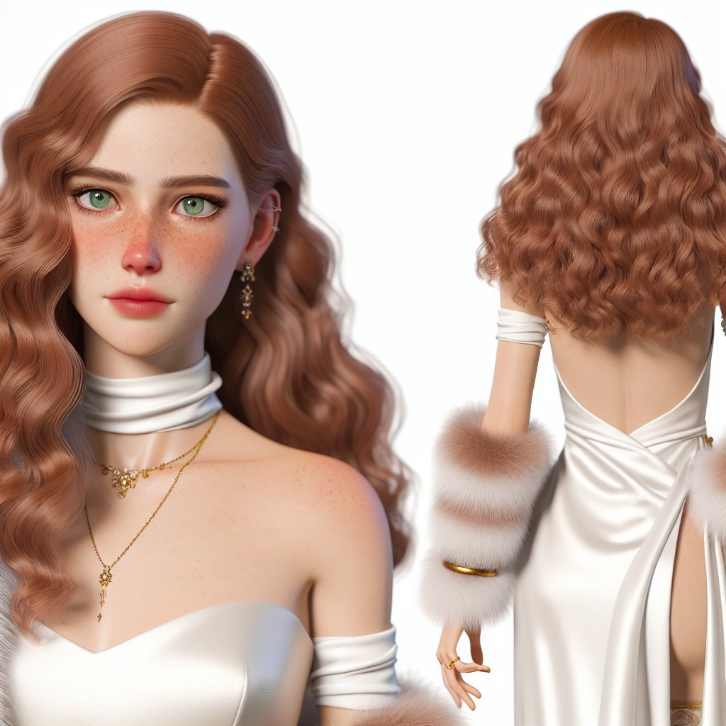 una ragazza di carnagione molto chiara, | Fanart