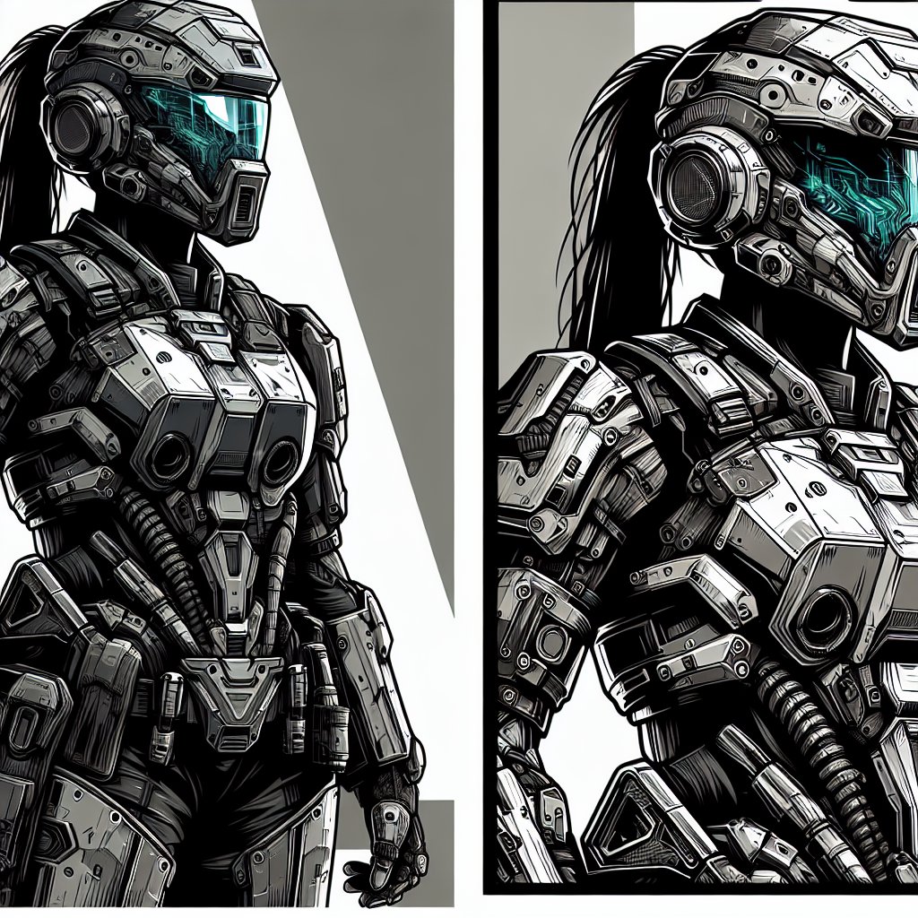 Mechanized Exoskeleton Character | Fanart