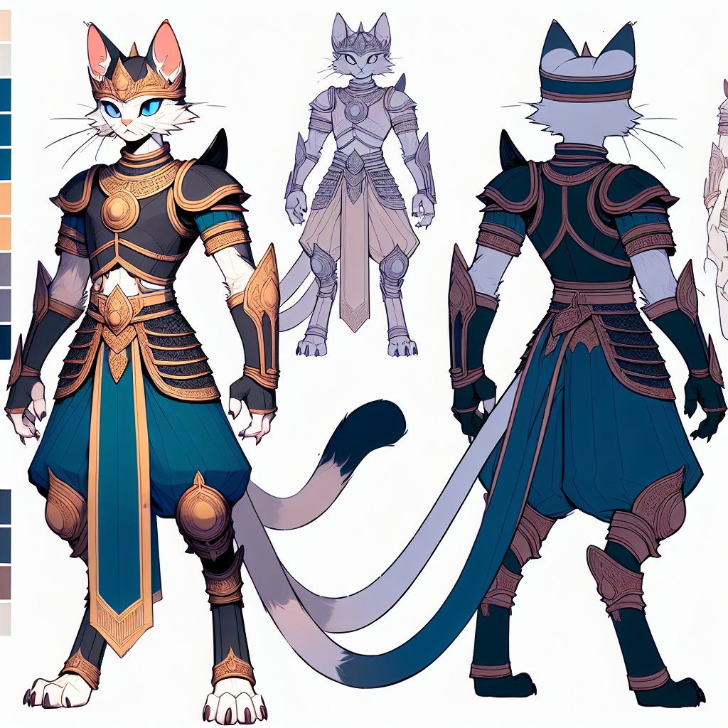 Cat warrior Khmer | Fanart